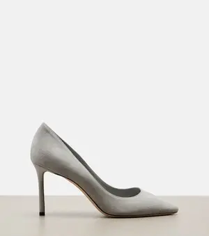 JIMMY CHOO Romy Suede Pointed Toe Pumps