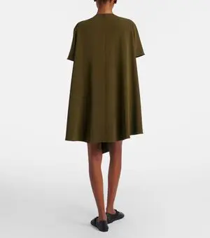 Loewe Draped Minidress - Green