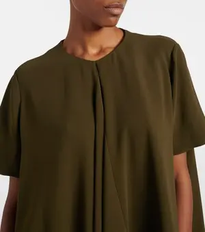 Loewe Draped Minidress - Green