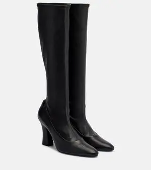 Magda Butrym Leather Knee-high Boots - Black