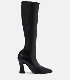 Magda Butrym Leather Knee-high Pointed Toe Heeled Boots