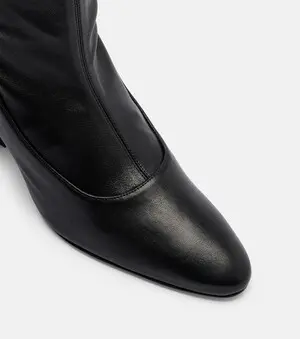 Magda Butrym Leather Knee-high Pointed Toe Heeled Boots