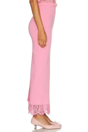 ROWEN ROSE Lace Maxi Skirt