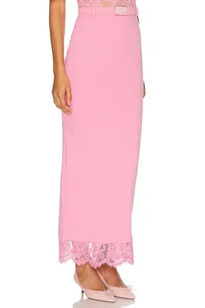 ROWEN ROSE Lace Maxi Skirt
