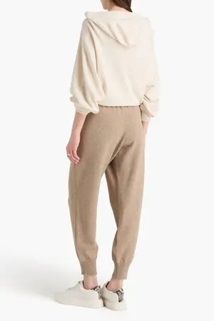 Brunello Cucinelli Wool, Cashmere And Silk-blend Hoodie