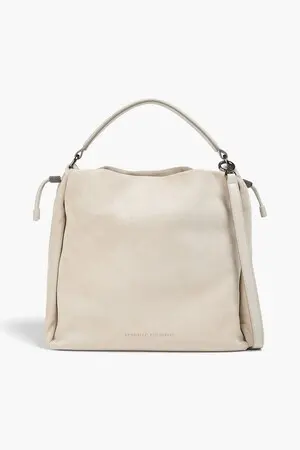 Brunello Cucinelli Nubuck Shoulder Bag