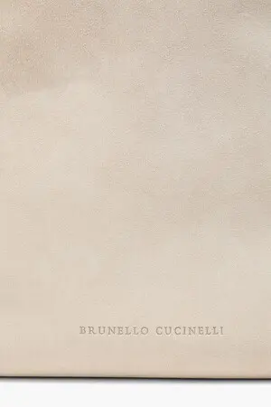 Brunello Cucinelli Nubuck Shoulder Bag