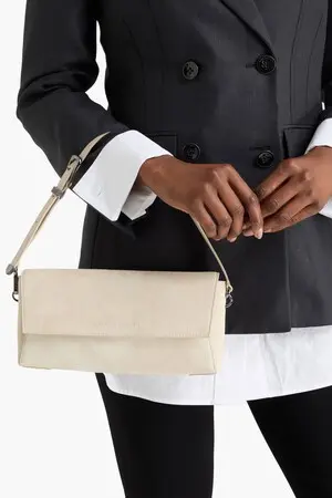 Brunello Cucinelli Suede Shoulder Bag