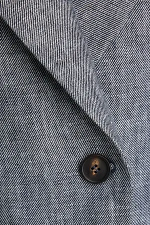 Brunello Cucinelli Hemp And Linen-blend Blazer - Navy