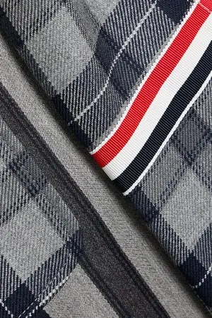 Thom Browne Wool-twill And Jacquard Blazer