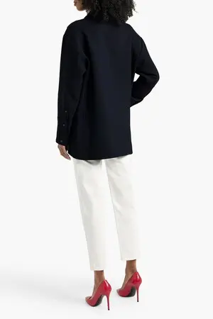 Victoria Beckham Cotton-blend Twill Shirt