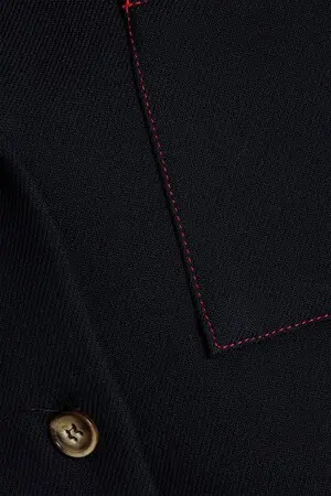 Victoria Beckham Cotton-blend Twill Shirt