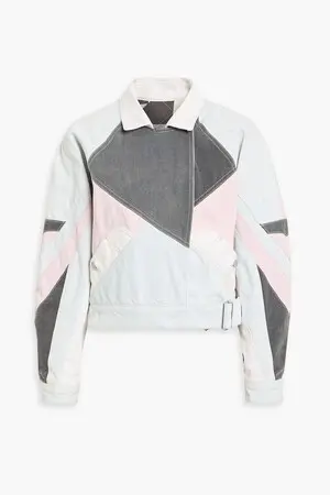 Isabel Marant Étoile Saxen Colorblock Denim Jacket