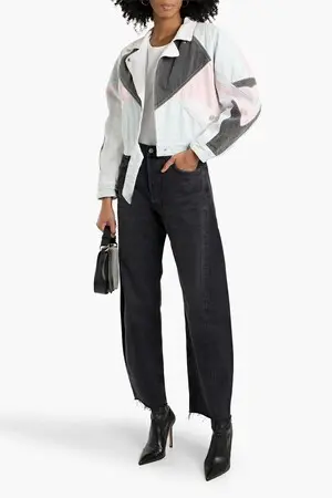 Isabel Marant Étoile Saxen Colorblock Denim Jacket