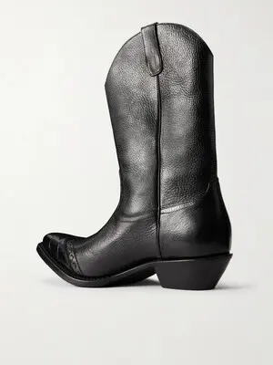 Our Legacy Consultant Full-grain Leather Boots
