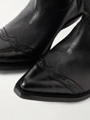 Our Legacy Consultant Full-grain Leather Boots