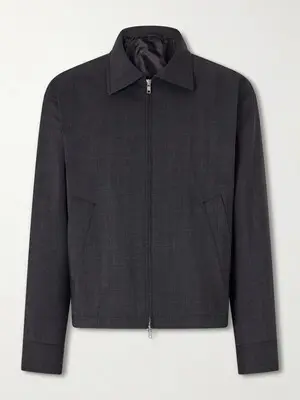 MFPEN Mail Prince Of Wales Checked Wool-twill Jacket