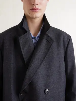 MFPEN Conference Double-breasted Wool Coat