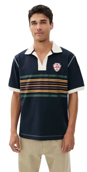 Nicholas Daley Button Down Polos For Men