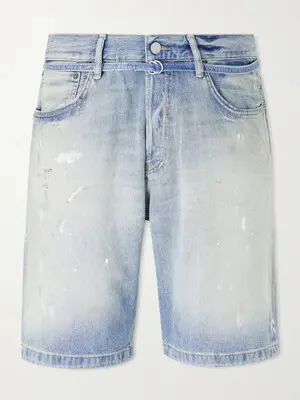 Acne Studios Distressed Shorts For Men
