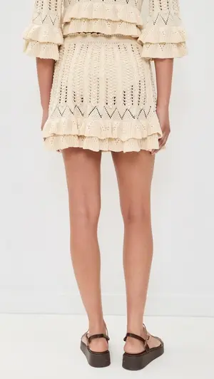 Isabel Marant Étoile Nelle Ruffle Mini Skirt