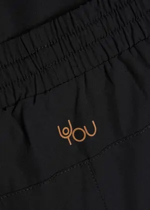 NOW YOU LIVE Gilmorton 2-in-2 Shorts - Black