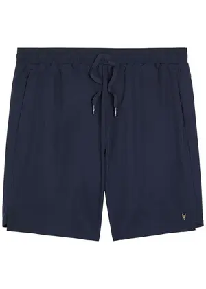 NOW YOU LIVE Gilmorton 2-in-2 Shorts Navy