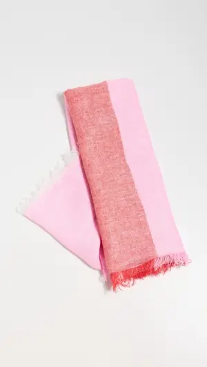 Faherty Brand Colorblock Oblong Scarf