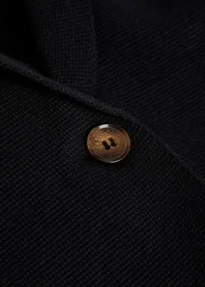 NOW YOU LIVE Langton Cotton Jacket - Black