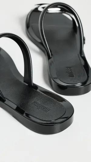 Melissa Eden Jelly Sandals - Black