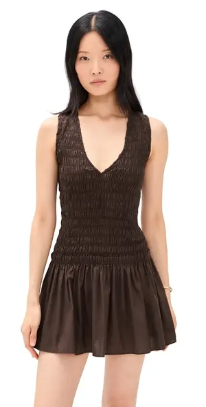 Faithfull The Brand Scoop Neck Day Dresses