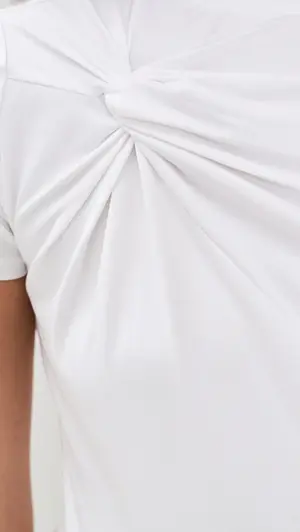 Good American Super Stretch Twist Tee