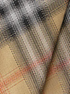 Burberry Checked Silk-jacquard Neck Tie - Neutrals