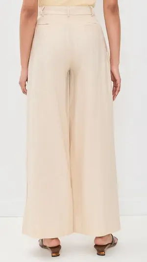 Faithfull The Brand Sofia Trousers - Panna