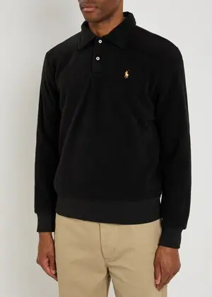 Polo Ralph Lauren Logo Cable-knit Wool And Cashmere-blend Jumper