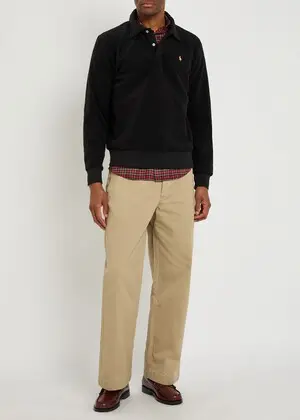Polo Ralph Lauren Logo Cable-knit Wool And Cashmere-blend Jumper