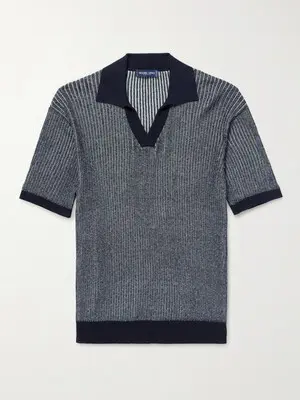 Spread Collar Polos For Men