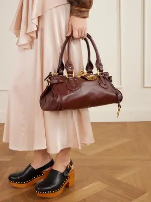 Chloé Paddington Embellished Leather Tote