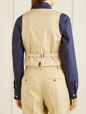 Polo Ralph Lauren Hemp And Cotton-voile Vest