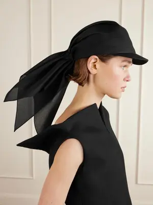 Balenciaga Silk-voile Cap