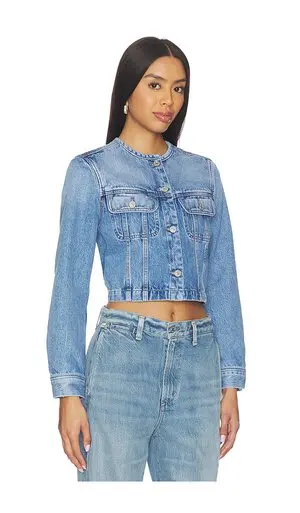 Citizens Of Humanity Devin Collarless Denim Jacket
