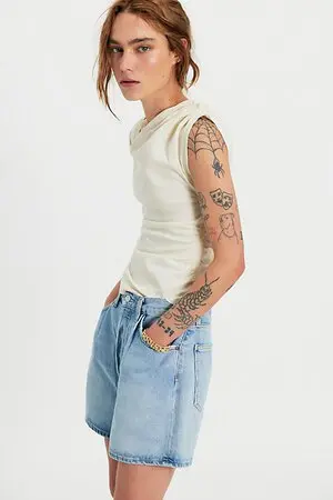 Agolde Pleated Bottoms For Women