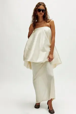 TOJHA Gigi Maxi Skirt Set - Tea