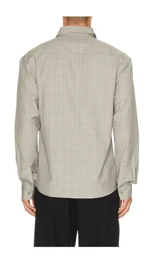 KROST Jordan Wool Plaid Shirt In Grey - Laurel Wreath
