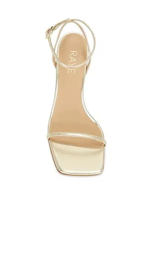 Raye Kathryn Metallic Gold Stiletto Heel