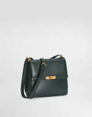 Dolce & Gabbana City Marlene Bag In Palmellato Calfskin - Green