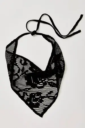 Free People Felicity Hair Scarf - Black