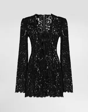 Dolce & Gabbana Short Cordonetto Lace Dress