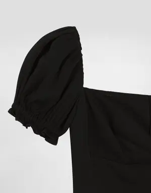 Dolce & Gabbana Stretch Charmeuse Dress