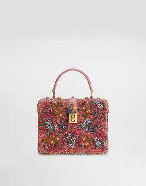 Dolce & Gabbana Dolce Box Sequin Handbag
